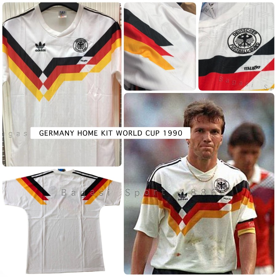 Jual Jersey Baju Bola Retro Lama Import Impor Negara Timnas Jerman ...
