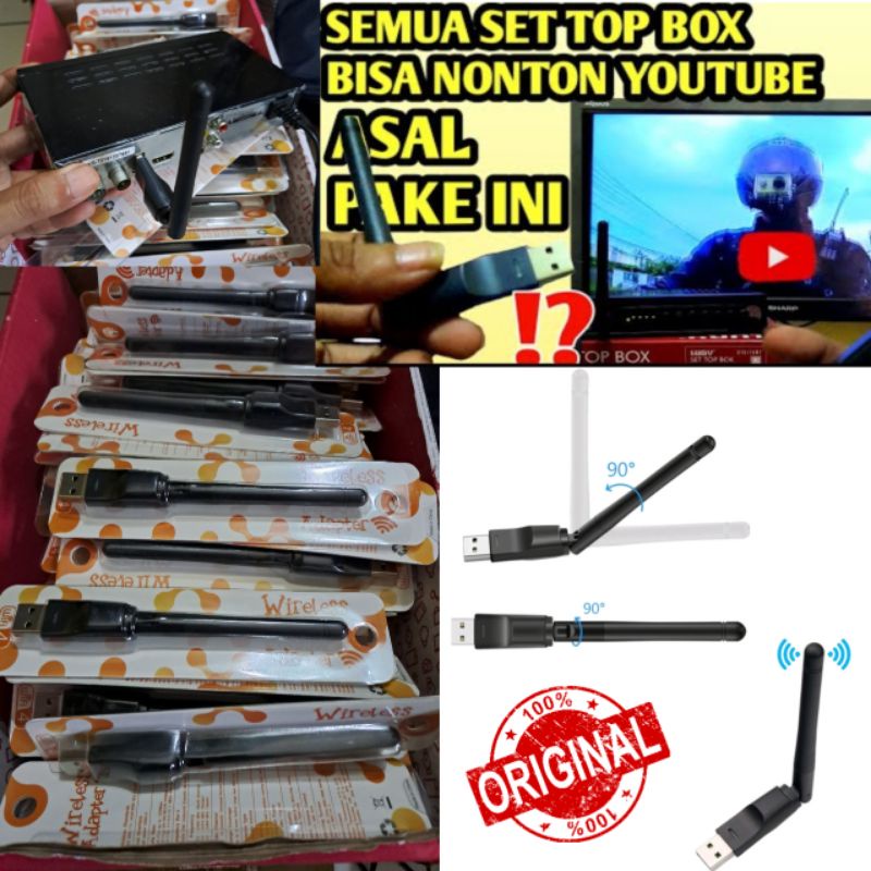 Jual Antene wifi STB dongle usb wifi cocok untuk semua set top box ...