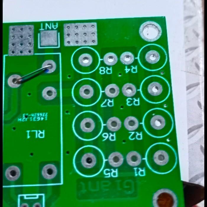 Jual pcb kit swr vswr power meter strip true line coupler FM vhf ...