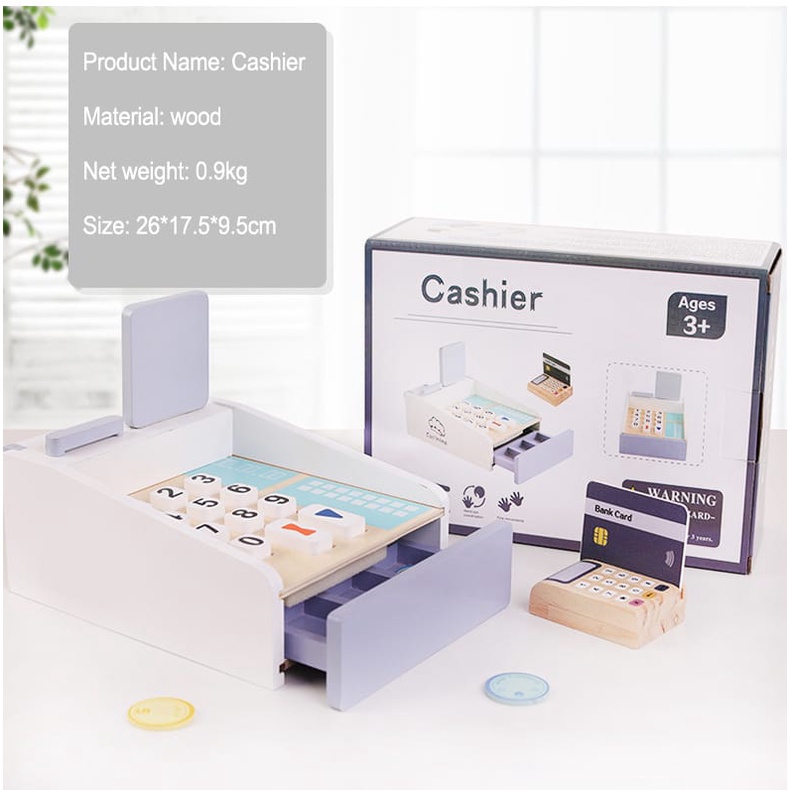Jual Wooden Cash Register | Shopee Indonesia
