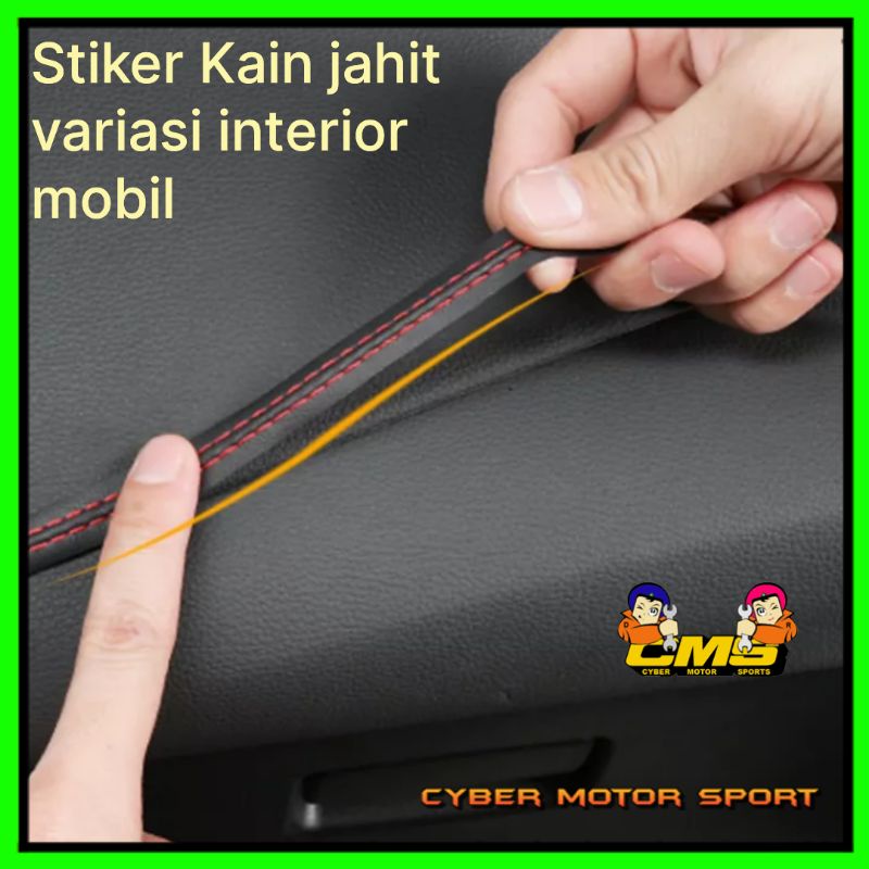 Jual Variasi interior mobil Jahit doortrim dashboard . Stiker interior ...