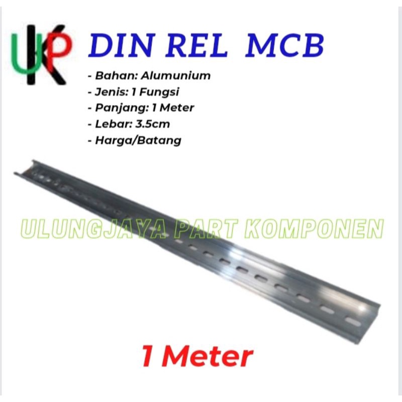 Jual rel MCB alumunium 1 meter | Shopee Indonesia