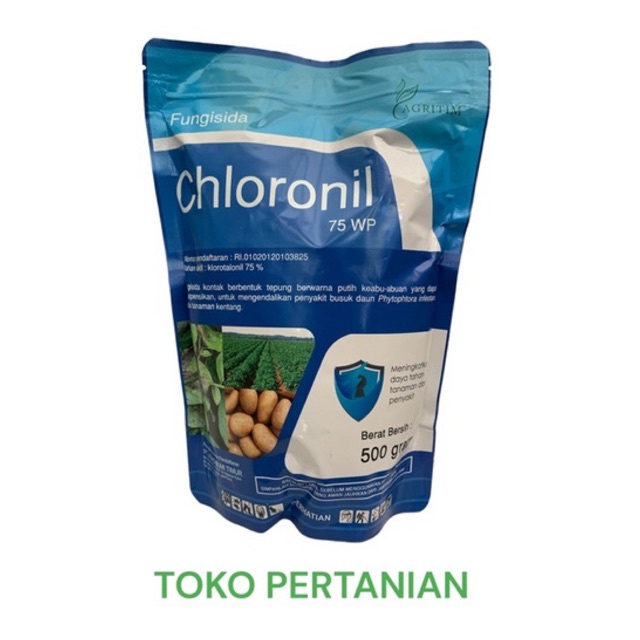 Jual CHLORONIL 75WP 500gr Fungisida | Shopee Indonesia