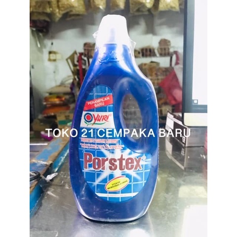 Jual [N3W] Yuri Porstex Warna Biru Botol 500 Ml Pembersih Porselen ...