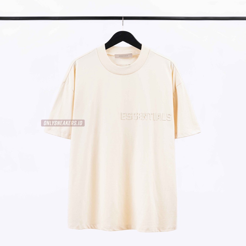 Jual ESSENTIALS FW22 EGG SHELL TEE (100% AUTHENTIC) | Shopee Indonesia