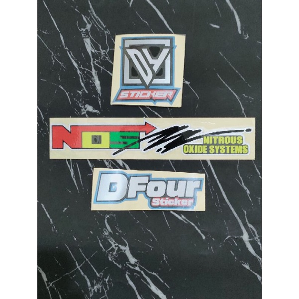 Jual STICKER NOS NITROUS OXIDE SYSTEMS CUTTING | Shopee Indonesia