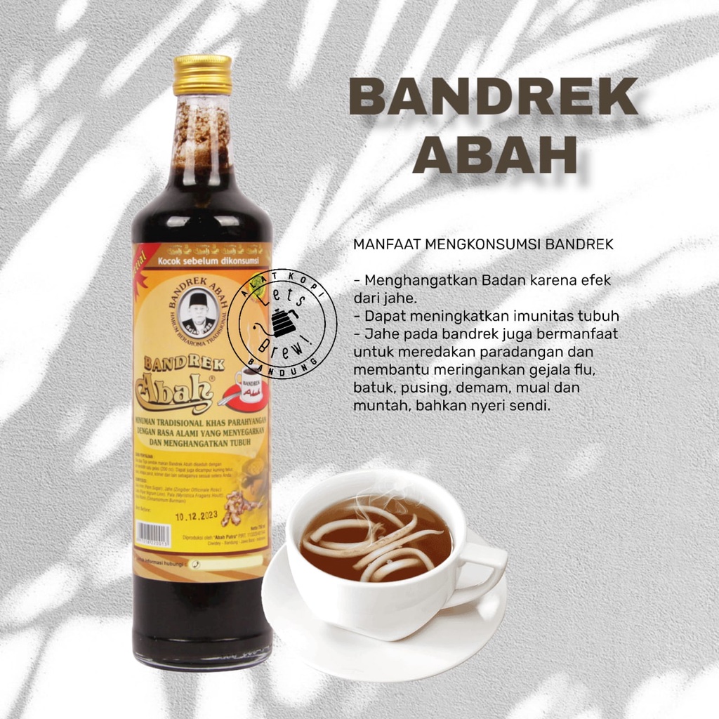Jual BANDREK ABAH 750ML / BANDREK SPESIAL KHAS CIWIDEY 750 ML | Shopee ...