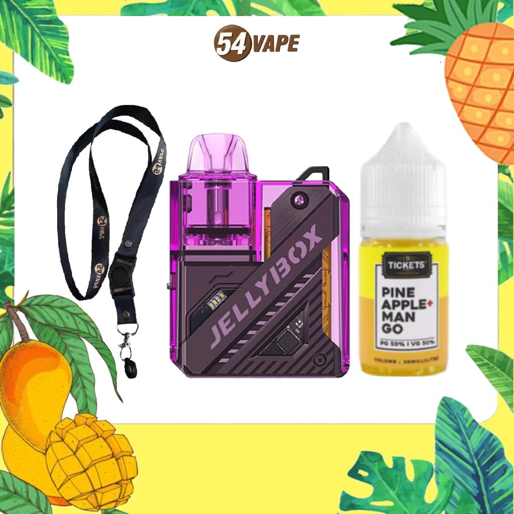 Jual Rincoe Jellybox Nano 2 Kit 26W 900mAh + Tickets Pineapple Mango ...
