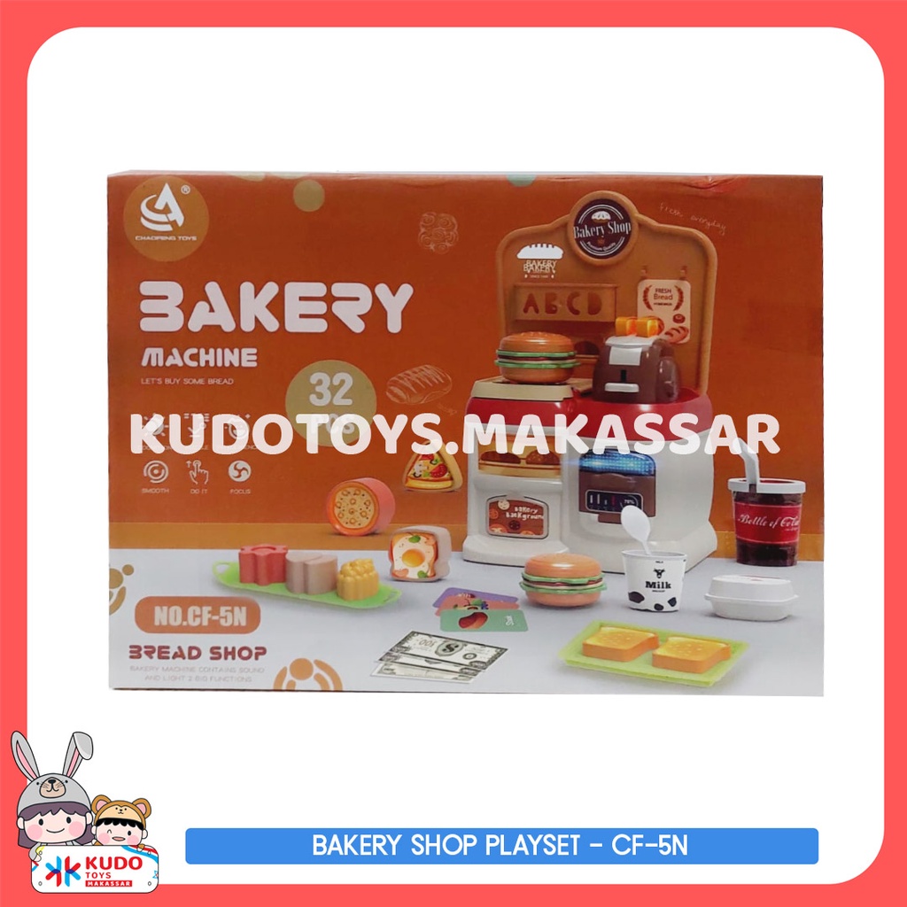 Jual MAINAN MASAK-MASAK DAB BERJUALAN ROTI BAKERY SHOP PLAYSET - CF-5N ...