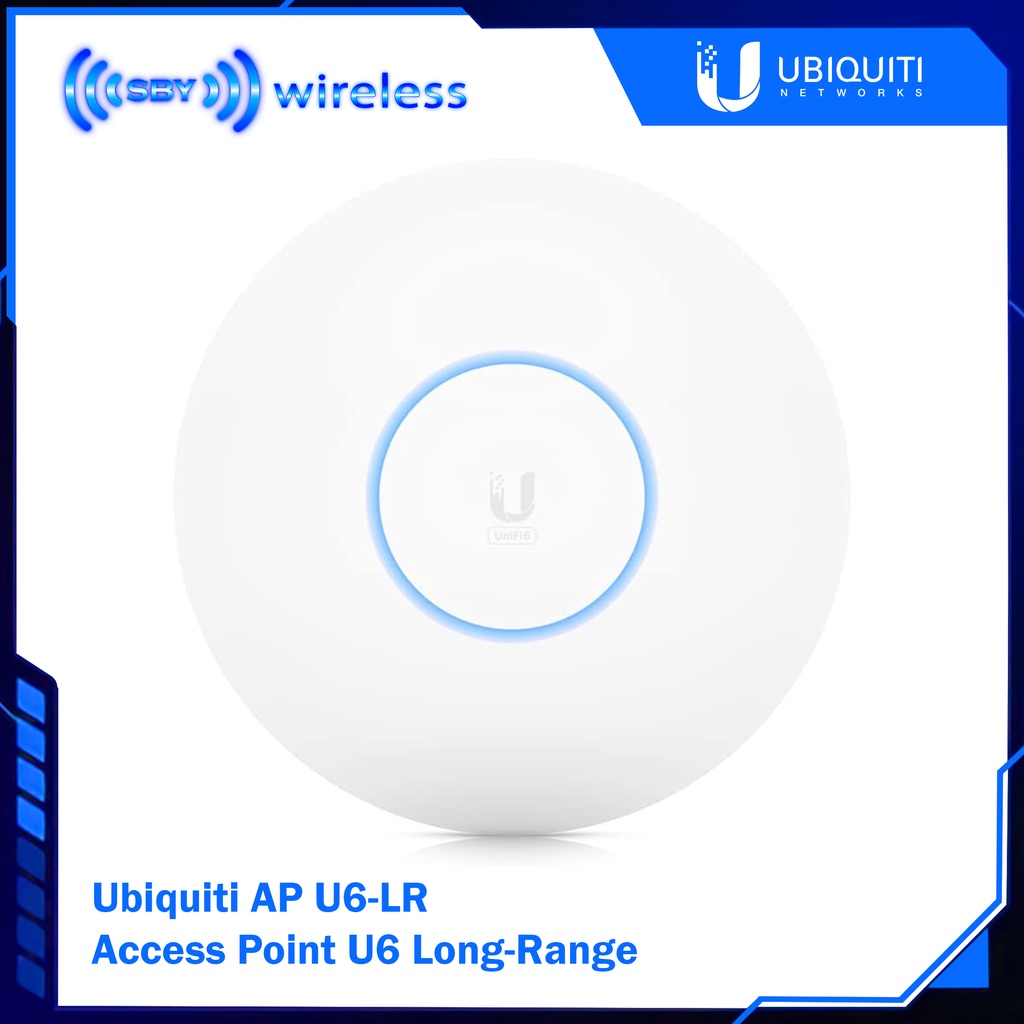 Jual Ubiquiti Unifi 6 Long Range | UAP 6 LR |U6 LR Include Adaptor U ...