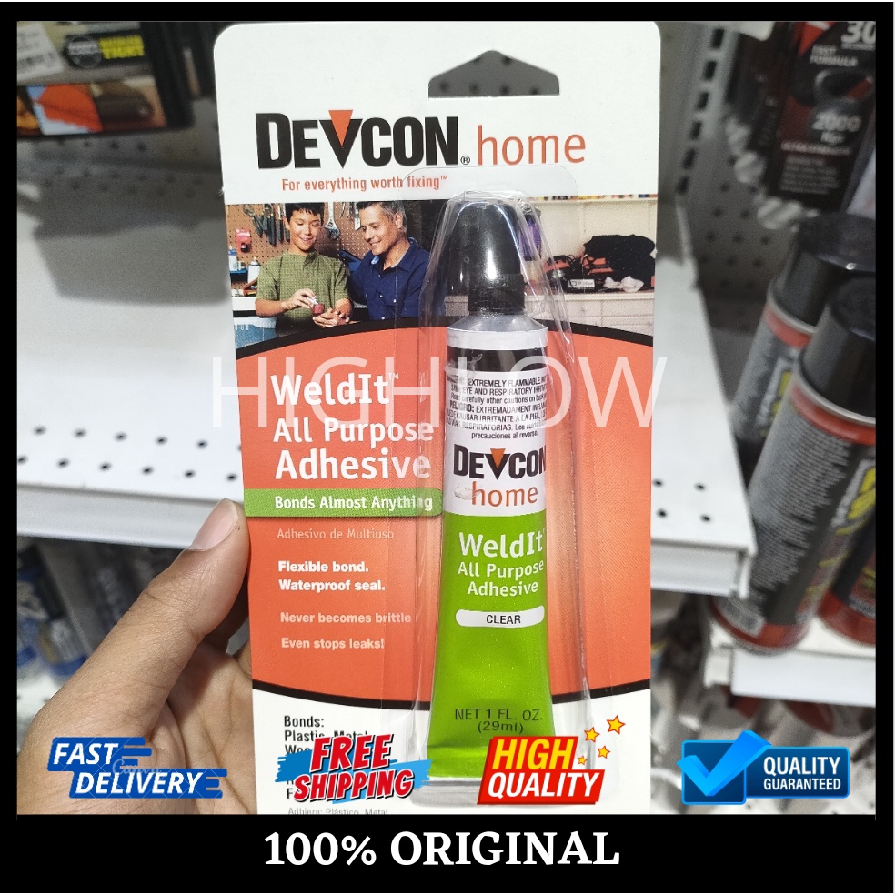 Jual Devcon Weldit Home Lem Multifungsi 30gr Memiliki Daya Rekat Kuat dan Cepat Kering Defcon ...