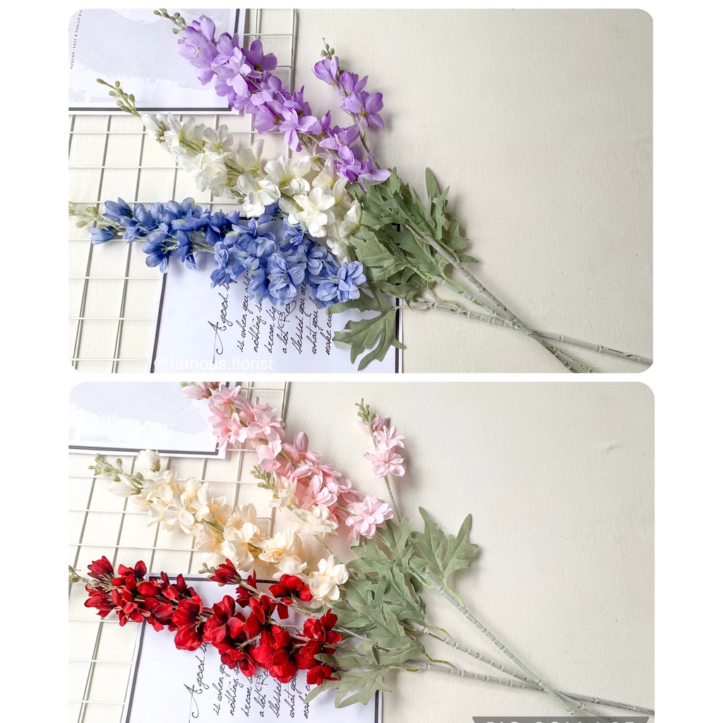 Jual Bunga snapdragon cabang 2 artifisial | Shopee Indonesia