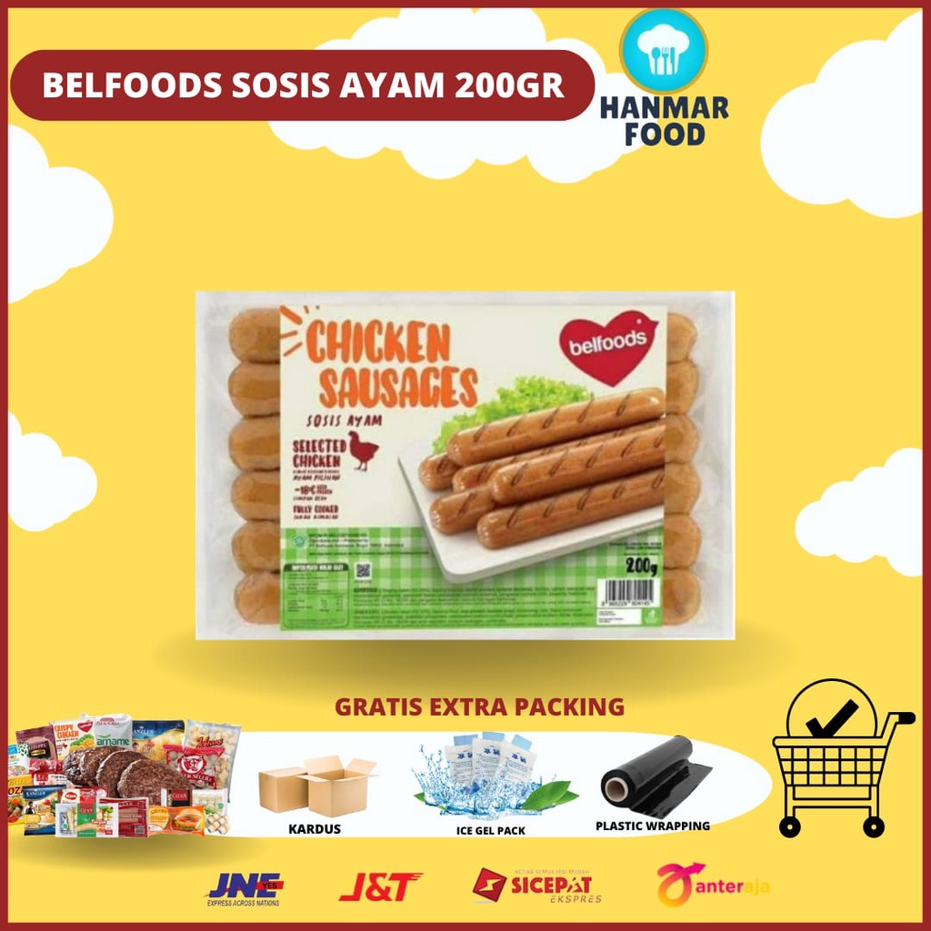 Jual Belfoods Sosis Ayam 200 gr | Shopee Indonesia