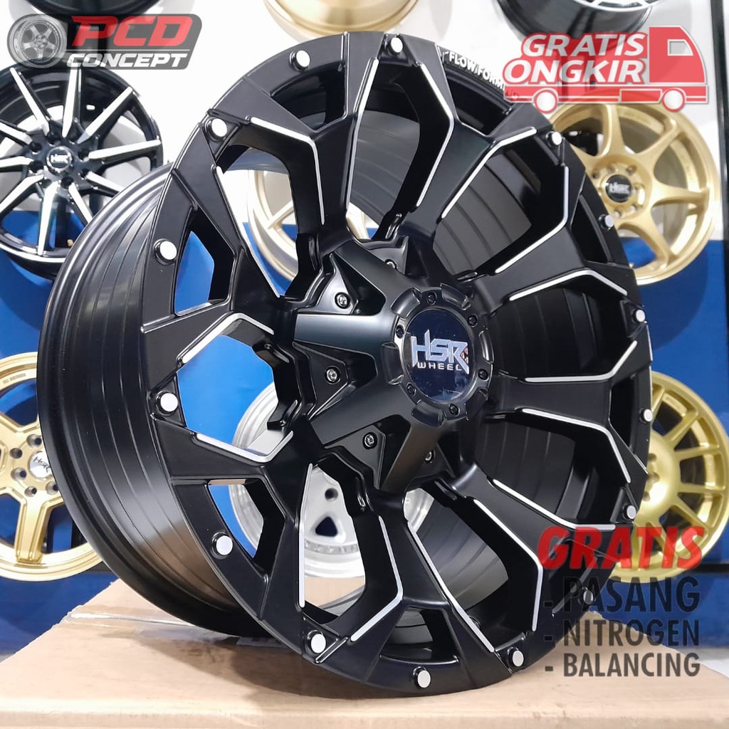 Jual VELG MOBIL 17 LEBAR 8.5 INCI BAUT 6 HILUX TRITON FORTUNER BLAZER ...