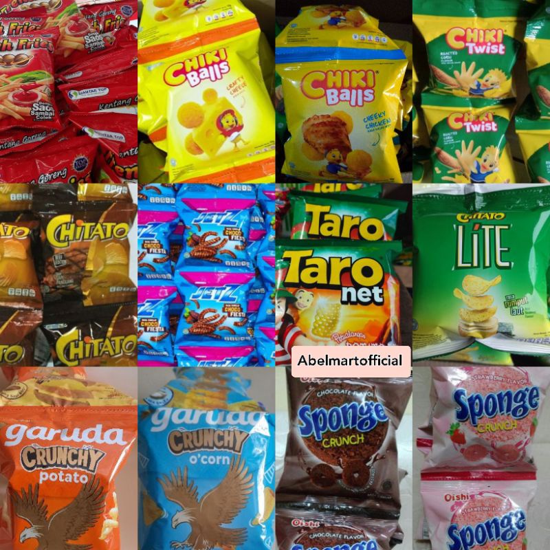 Jual (MAKS. PEMBELIAN 2 RCG) CIKI RENCENG / SNACK RENCENG / CHIKI BALLS ...
