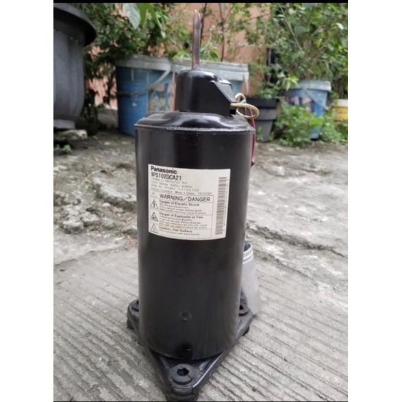 Jual Kompresor ac panasonic r22 1pk 3/4 1/2pk original copotan | Shopee ...