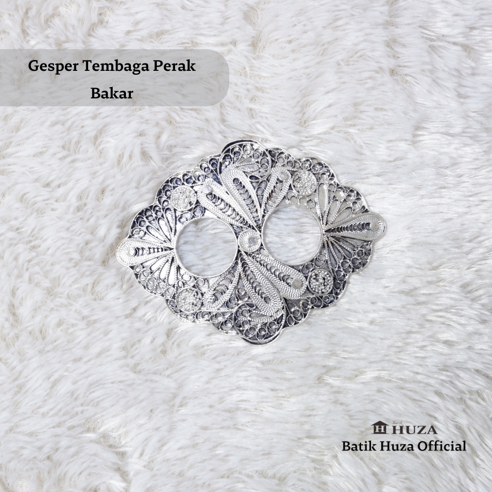 Jual Batik Huza Gesper Tembaga Perak Bakar | Shopee Indonesia