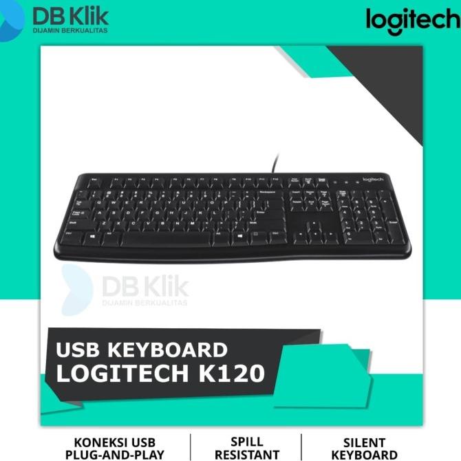 Jual Keyboard Logitech K120 USB | Shopee Indonesia