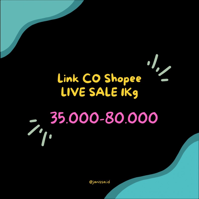Jual Link Co Shopee Live Sale 1kg | Shopee Indonesia
