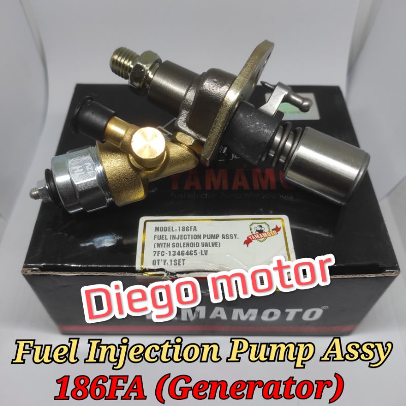 Jual 186F 186FA FIP Fuel Injcetion Pump Assy Solonoid Pompa Minyak ...