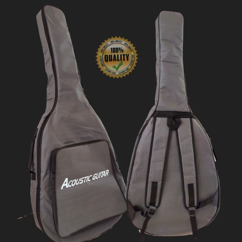 Jual tas gitar akustik soft case bahan Busa tebal | Shopee Indonesia