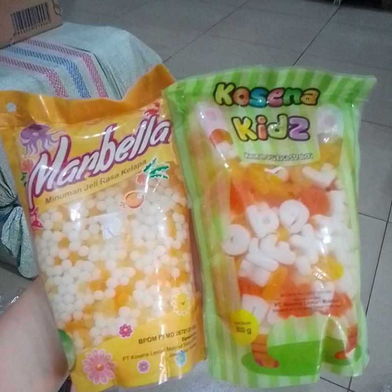 Jual minuman jelly rasa kelapa, leci dan stroberi/ jeli / minuman rasa ...