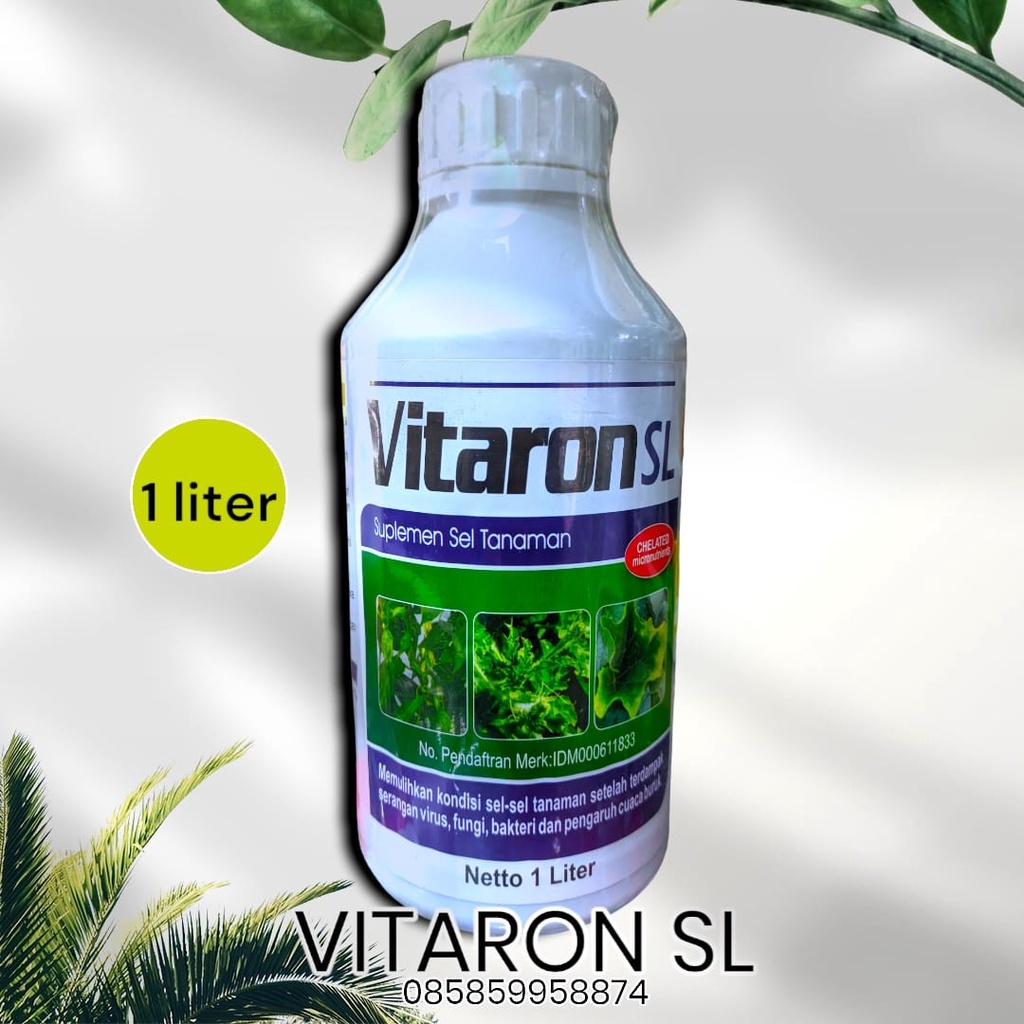 Jual Suplemen Sel Tanaman VITARON SL isi 1 liter dari MITRA MERDEKA ...