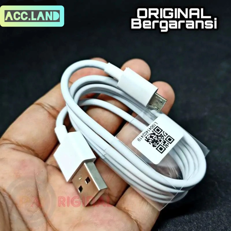 Jual Kabel Cable Data MICRO Fast Charging 100CM PUTIH | NOTE 1 2 3 4 ...