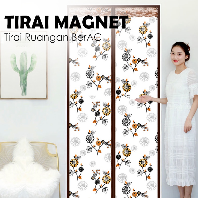 Jual Tirai Magnet Elegan bahan plastik PVC (khusus ruangan berAC) Tirai ...