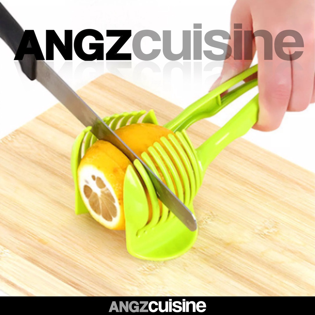 Jual Alat Bantu Potong Lemon Tomat Kentang Telur Hand Lemon Slicer ...