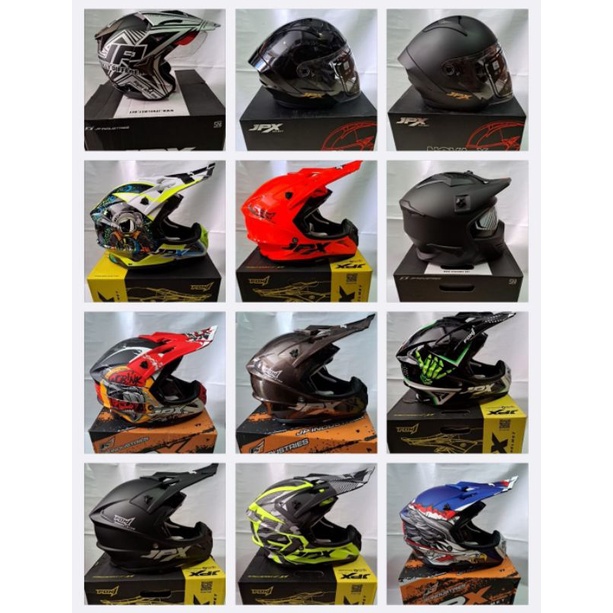 Jual HELM JPX NEW 2022 SERI FOX1 X35 X38 X39 X45 X46 MX 726-R NOVA X ...
