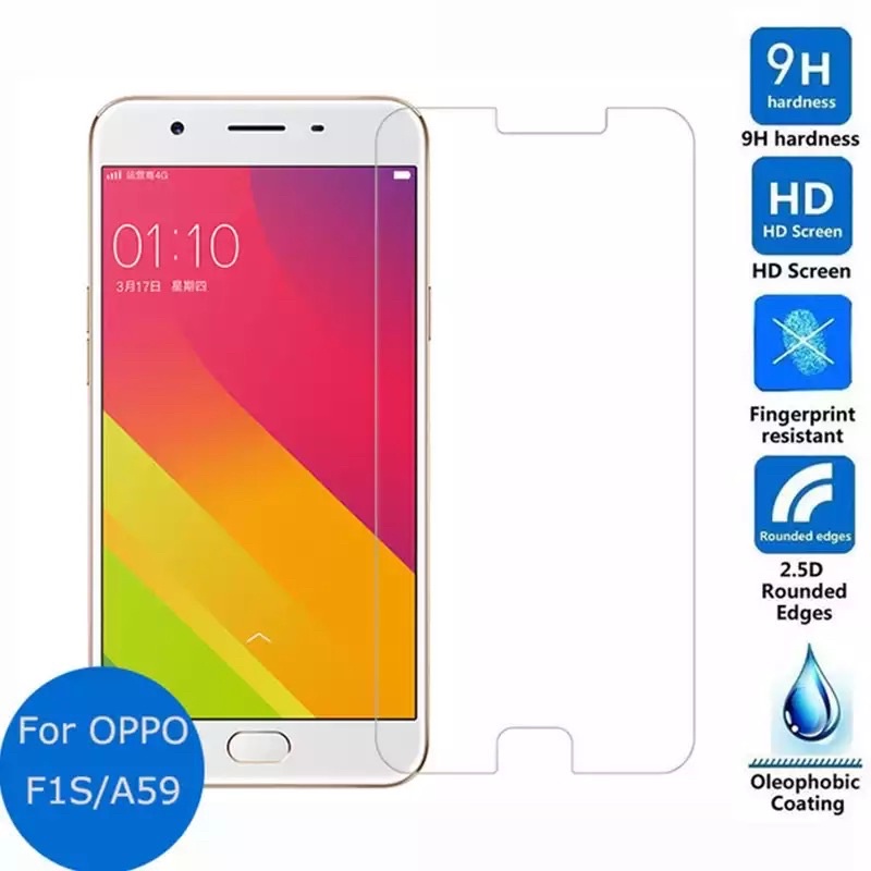 Jual TEMPERED GLASS ANTI GORES OPPO F1S / OPPO A59 / A59T / OPPO A1601 | Shopee Indonesia
