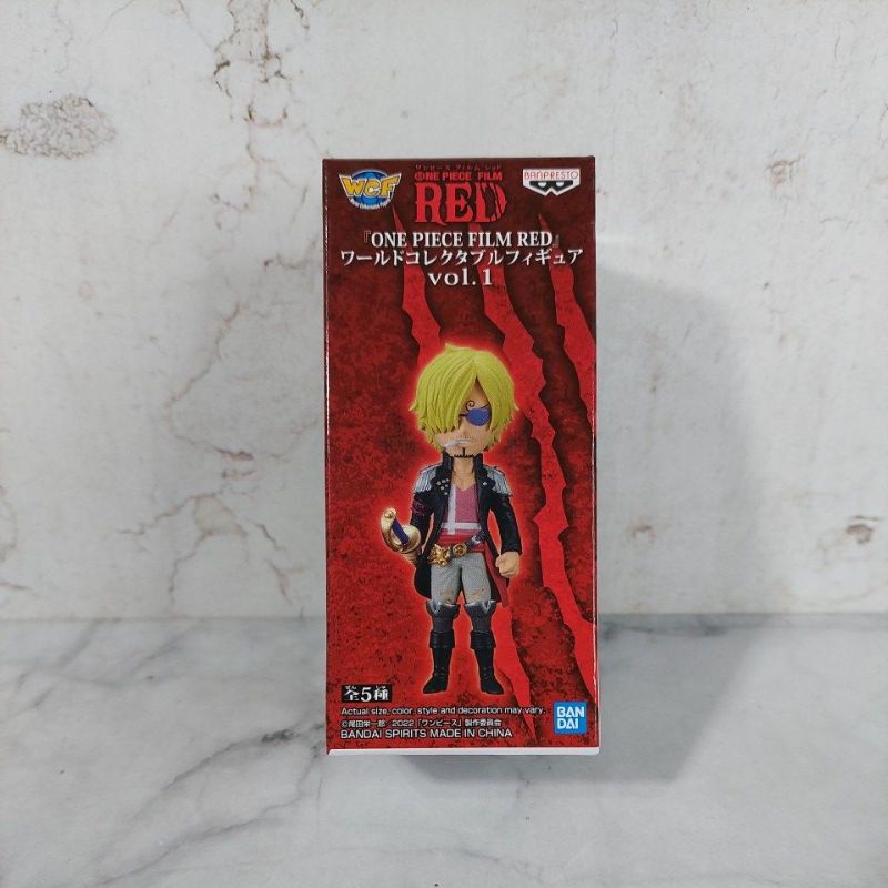 Jual Action Figure WCF One Piece Film Red Vol 1 Sanji | Shopee Indonesia