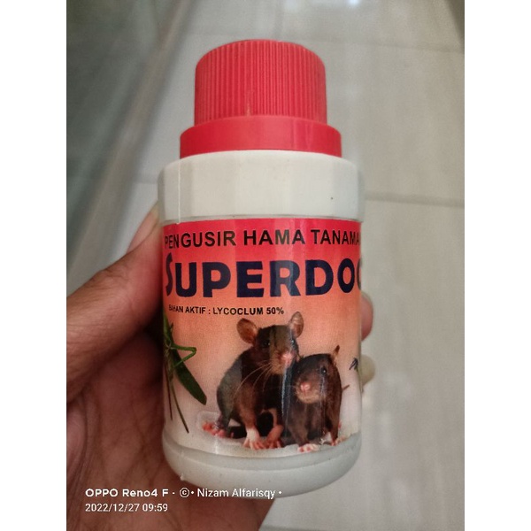Jual SUPERDOC 100ML. || INSEKTISIDA PENGUSIR TIKUS DAN BURUNG. | Shopee Indonesia