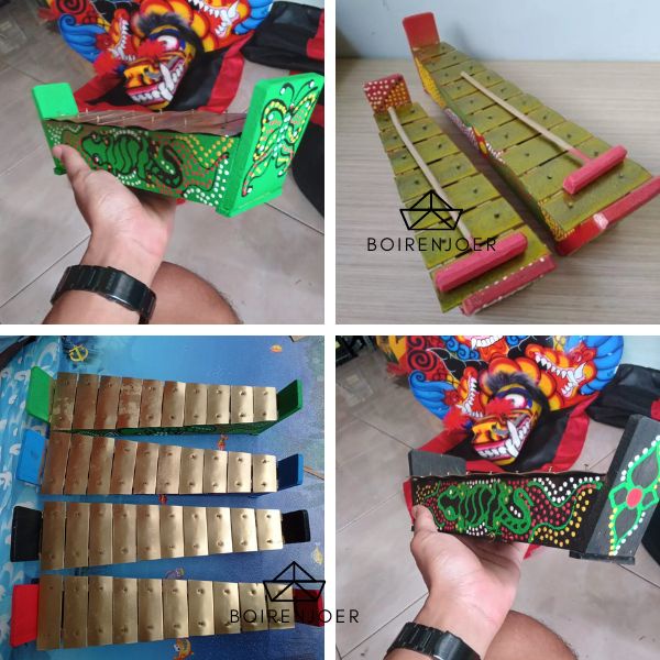Jual Mainan Anak Gamelan Gambang Ning Nong Jawa Kenong Bonang Alat ...