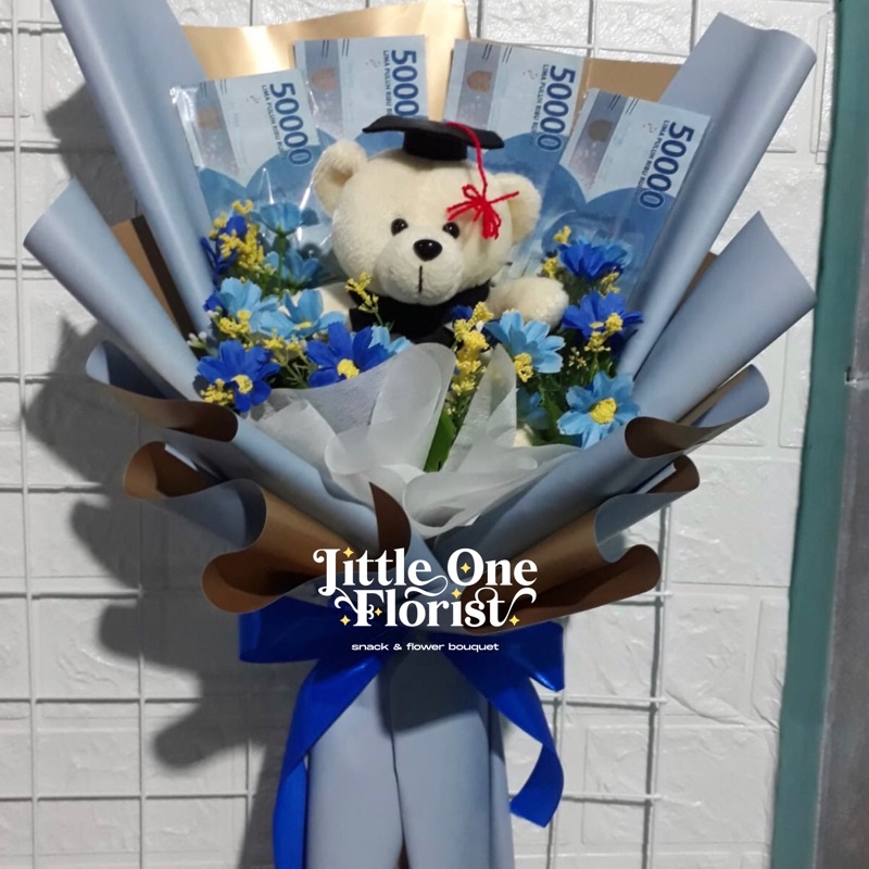 Jual Bouquet Uang Duit Wisuda / Bouqet Uang Duit Wisuda / Bucket Uang ...