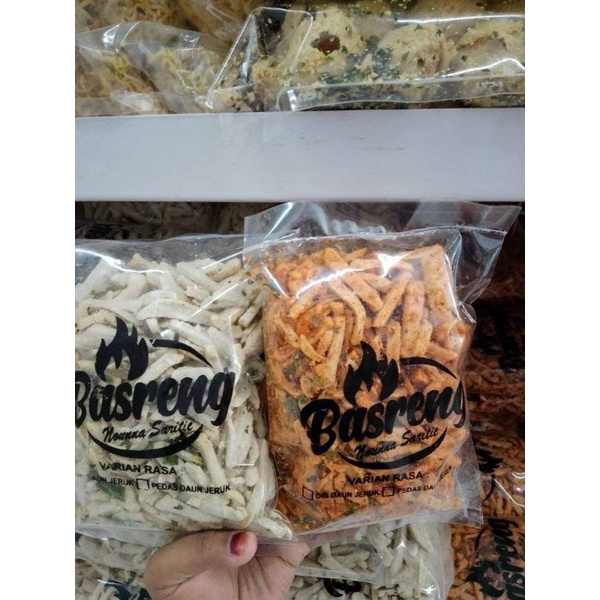 Jual Basreng/baso goreng nounna saritie 400 gr | Shopee Indonesia
