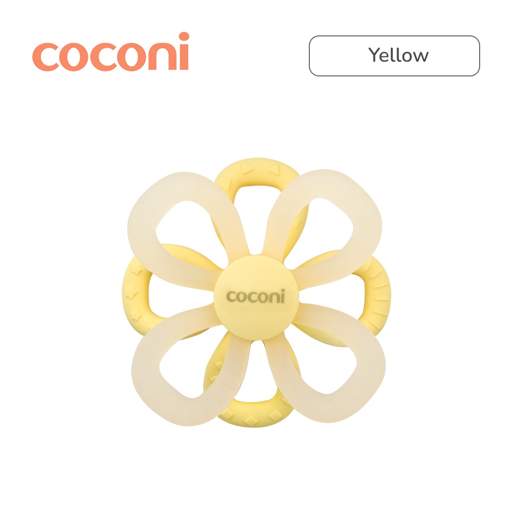 Jual COCONI Manhattan Toy Sensory Teether | Gigitan Bayi Silicone ...