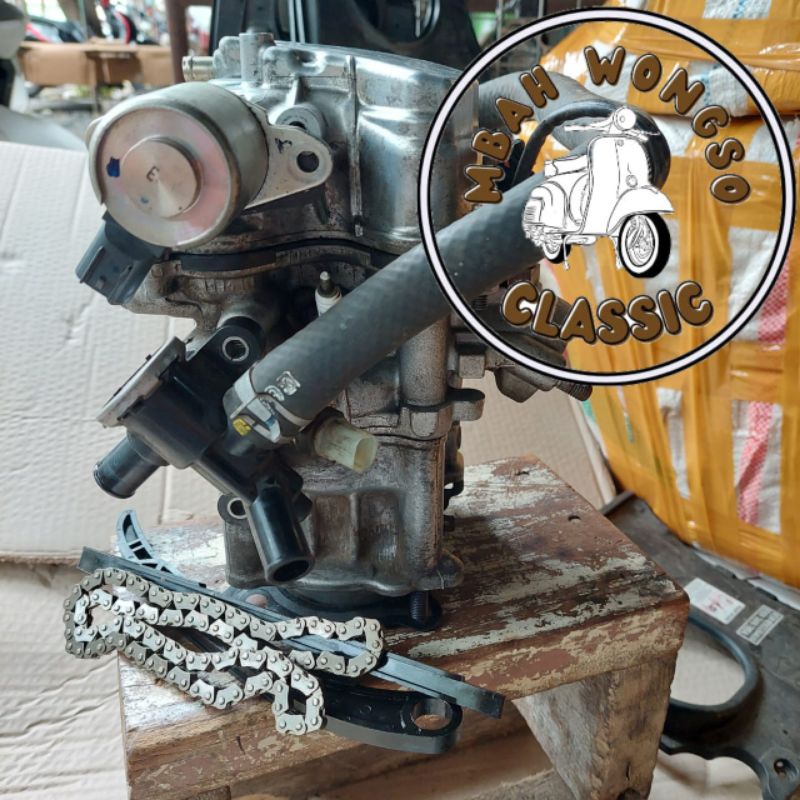 Jual BLOK HEAD LEXI 125 CYLINDER HEAD BLOCK HEAD BLOK SEHER PISTON HEAD ...