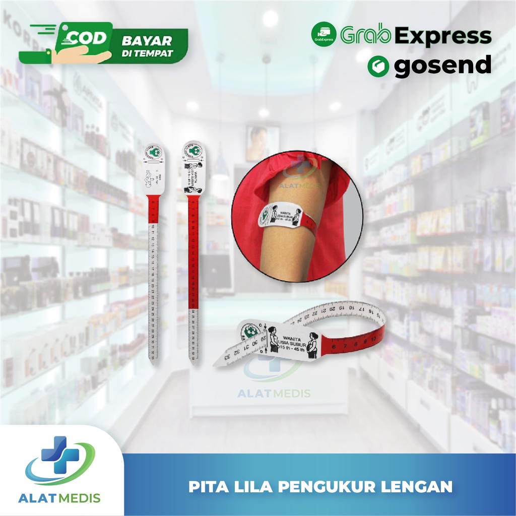 Jual Pita Lila Alat Ukur Lingkar Lengan Atas Ibu Hamil OneMed | Shopee ...
