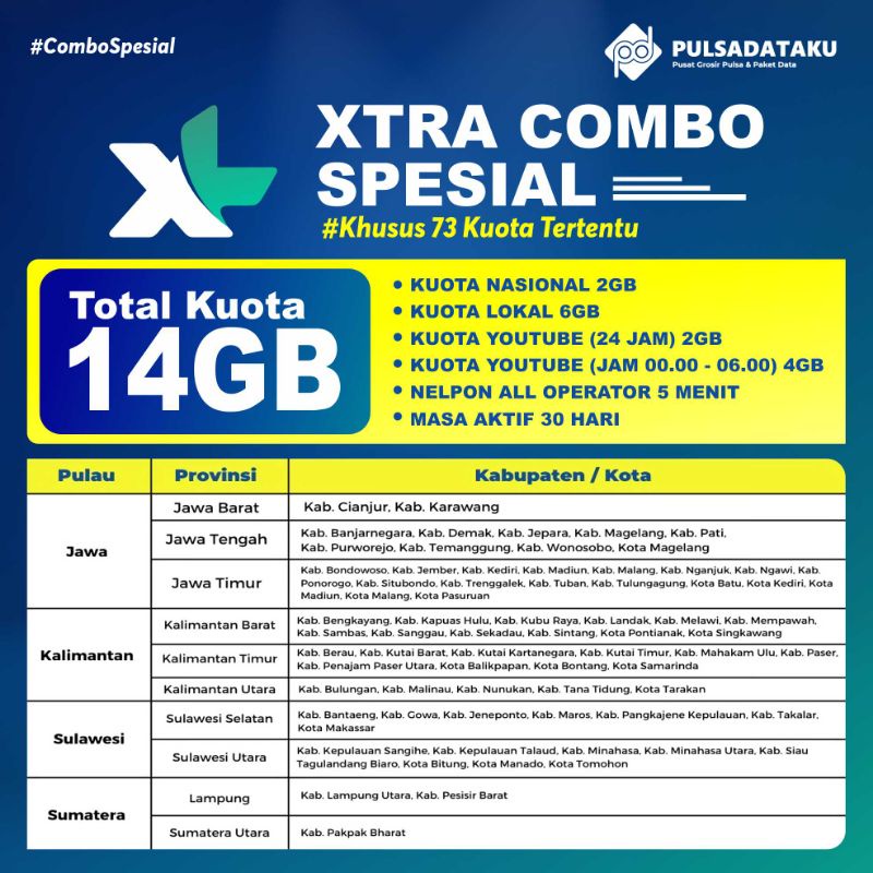 Jual PAKET DATA XL XTRA COMBO XTRA COMBO FLEX HOTROAD TERMURAH | Shopee ...