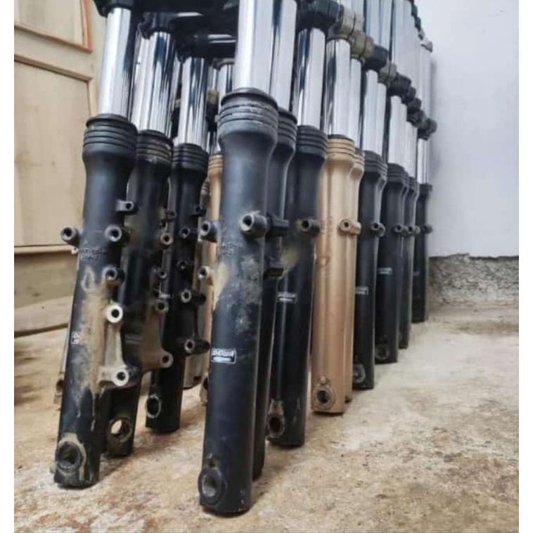 Jual Shok Shock Depan Kawasaki Ninja RR New Hitam Ninja RR ZX old SE ...