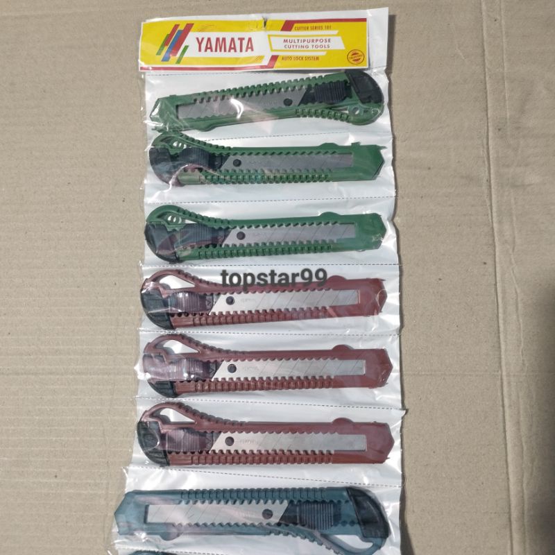 Jual Cutter Pisau Kater Yamata L500 Ukuran Besar Harga satuan | Shopee ...