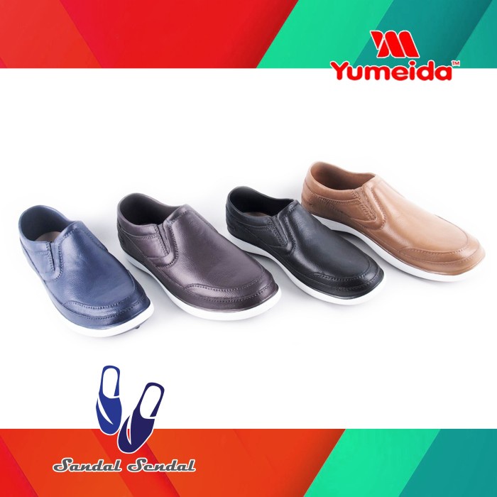 Jual Sepatu Pantofel Yumeida 7091 Fashion Casual Formal Anti Slip ...