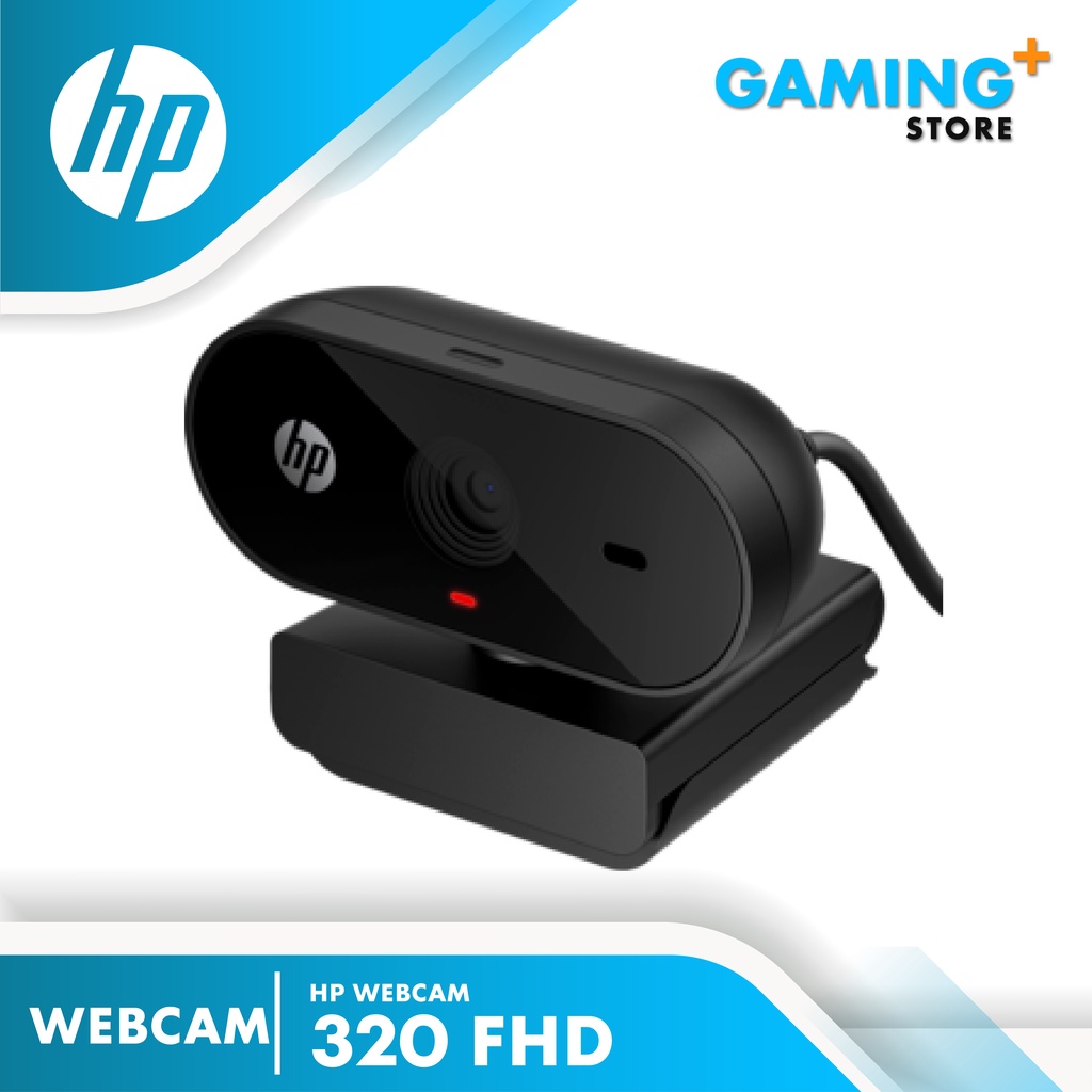 Jual HP Webcam 320 Full HD 1080p with integrated mic | Shopee Indonesia