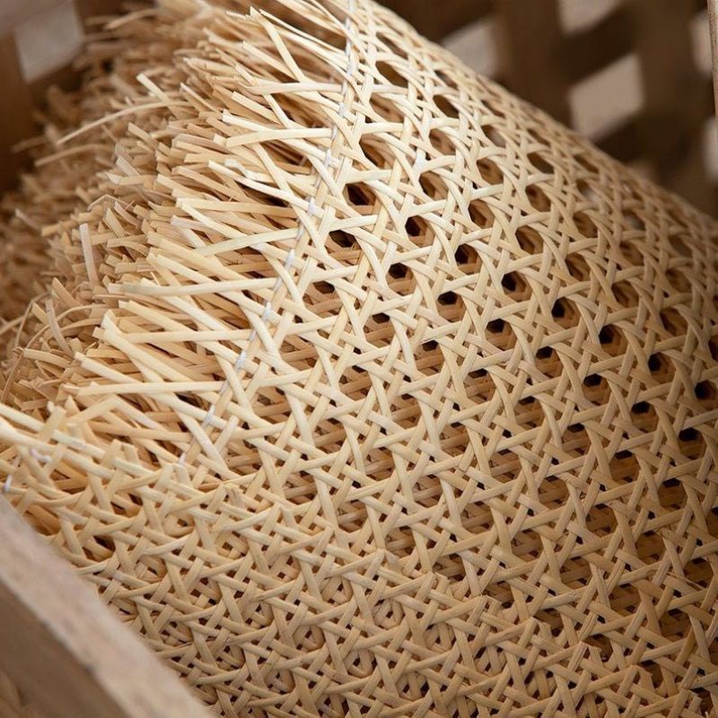 Jual Lembaran Anyaman Rotan Webing Motif Bulat Truntum Ukuran 70x200 ...