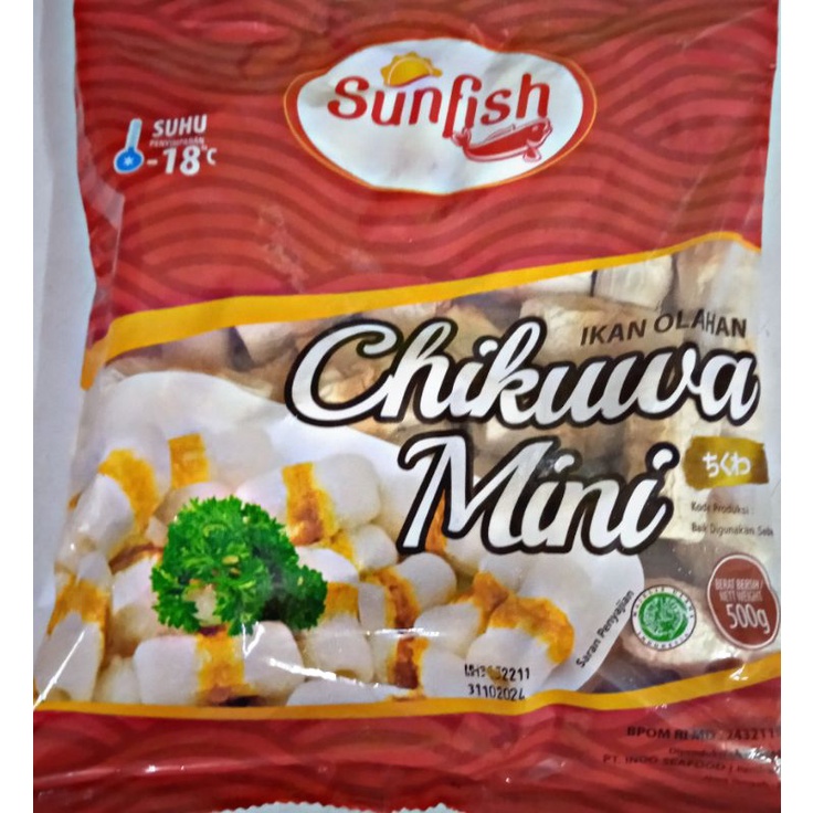 Jual Sunfish Chikuwa Mini 500 gram | Shopee Indonesia
