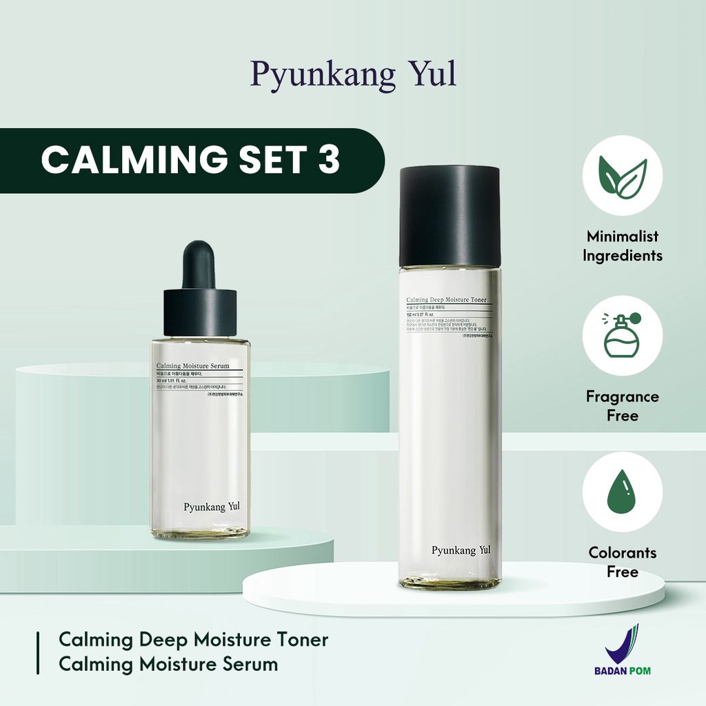 Jual PYUNKANG YUL Calming Set 3 (Calming Deep Moisture Toner 150ml ...
