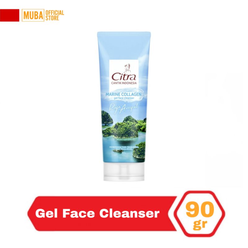 Jual Citra Marine Collagen Gel Face Cleanser Raja Ampat 90 g | Shopee ...