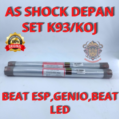 Jual AS SHOCK DEPAN SET SCOOPY ESP K93 HONDA BEAT LED,BEAT DELUXE ...